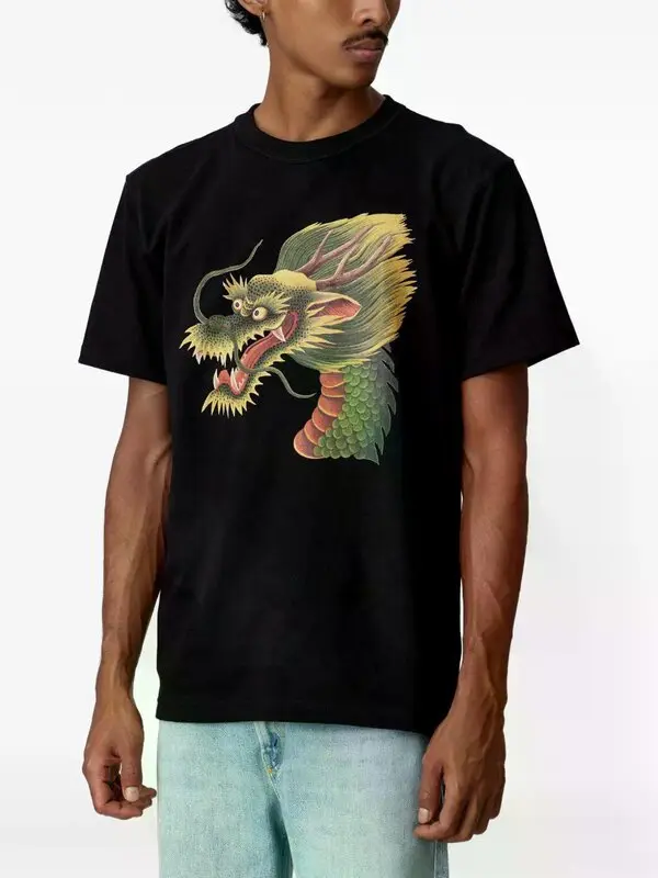ENDLESS JOY Monkey Dragon Graphic-print T-shirt