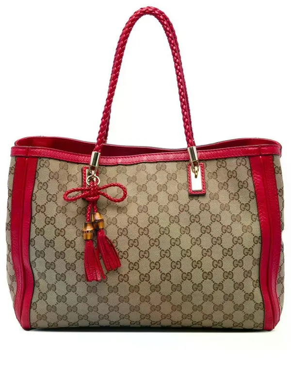 Gucci 2016-2026 Gg Canvas Bella Tote Bag