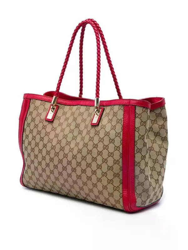 Gucci 2016-2026 Gg Canvas Bella Tote Bag