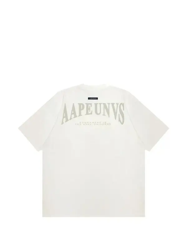 AAPE BY *A BATHING APE Logo-patch T-shirt