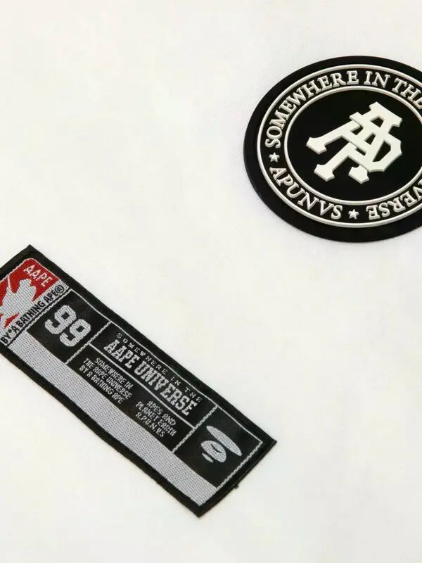AAPE BY *A BATHING APE Logo-patch T-shirt