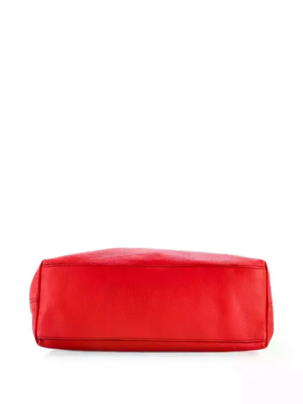 Gucci Soho Chain Strap Leather Medium Shoulder Bag - Red