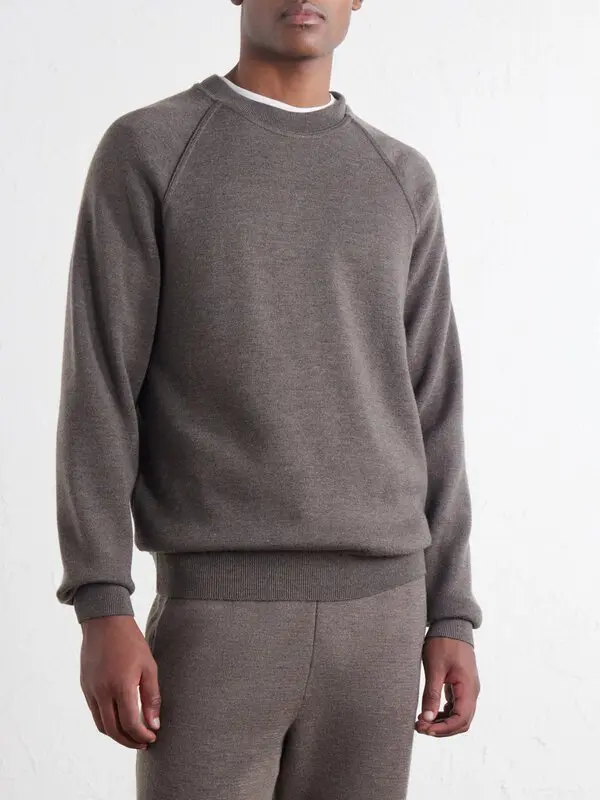 Thom Sweeney Wool Sweatshirt