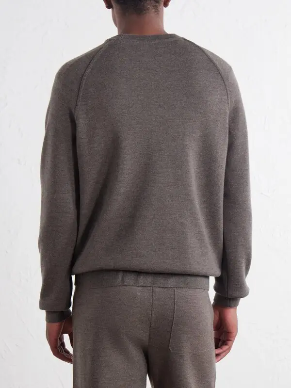 Thom Sweeney Wool Sweatshirt