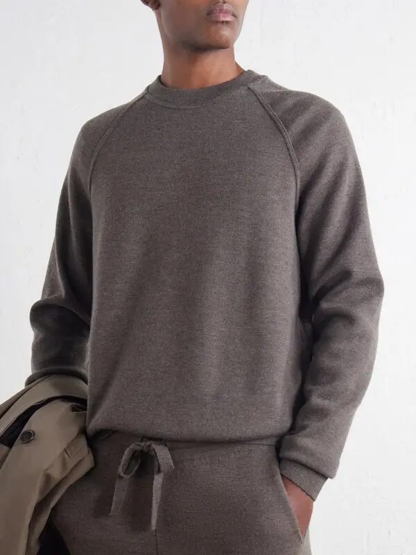 Thom Sweeney Wool Sweatshirt