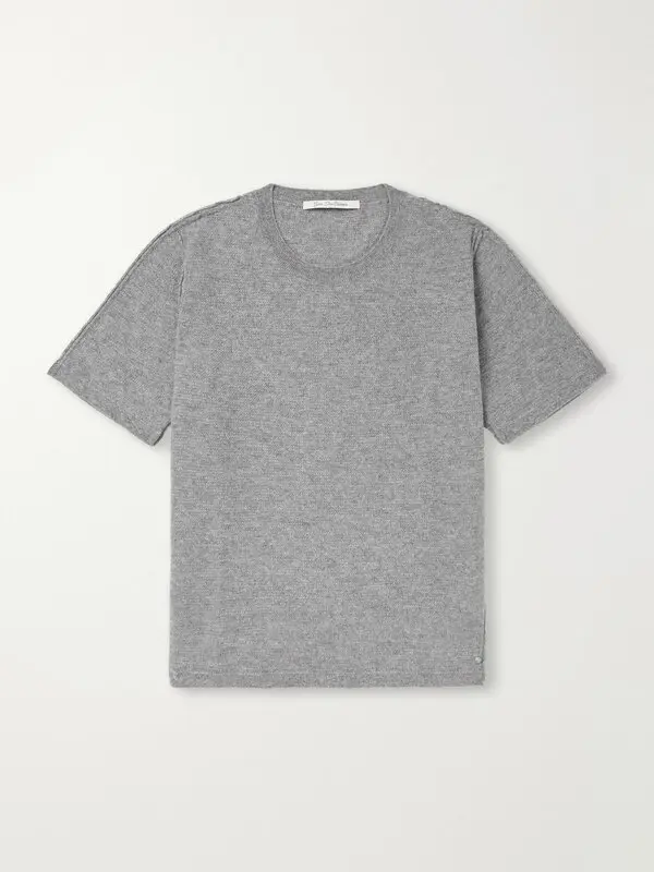 GOD'S TRUE CASHMERE Cashmere T-shirt - Gray