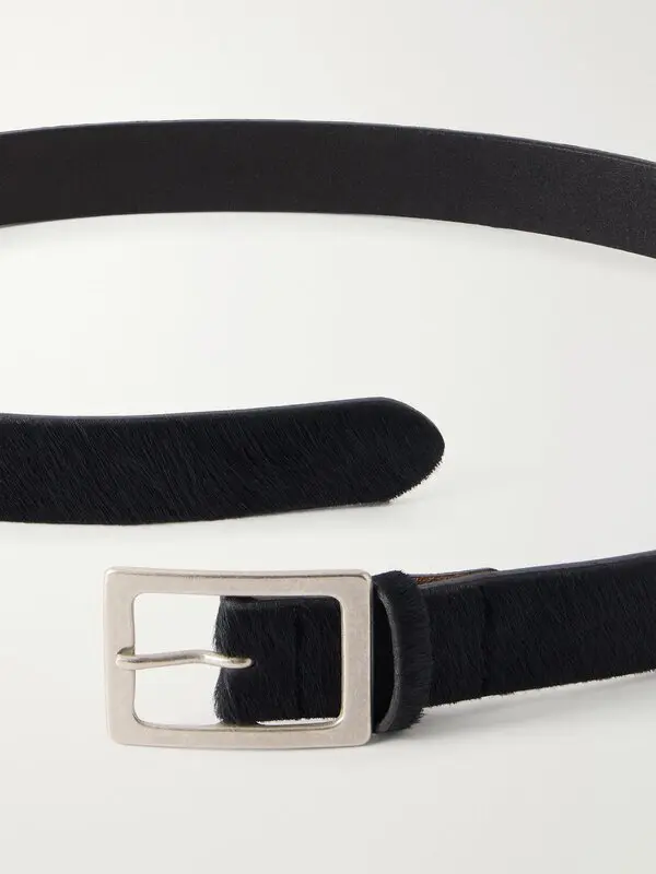 NEIGHBORHOOD 3cm Calf Hair Belt