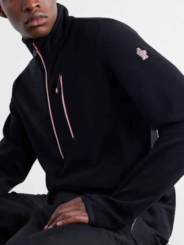 Moncler Polar Fleece Half-zip Ski Mid-layer