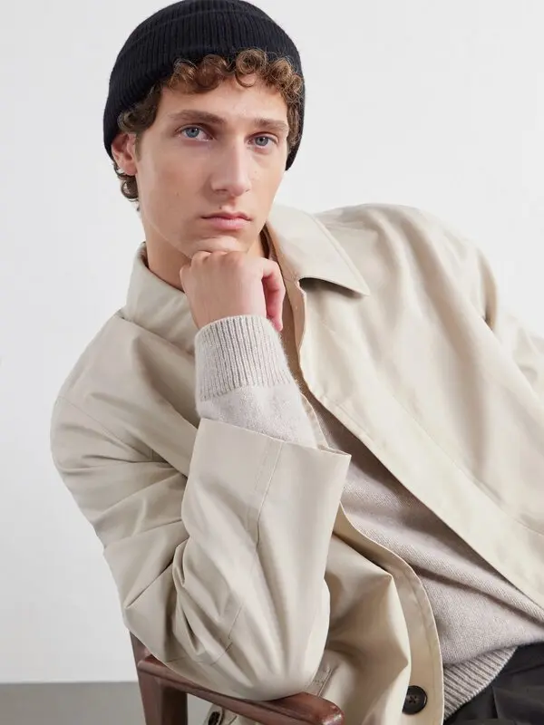 Zegna Oasi Ribbed Cashmere Beanie