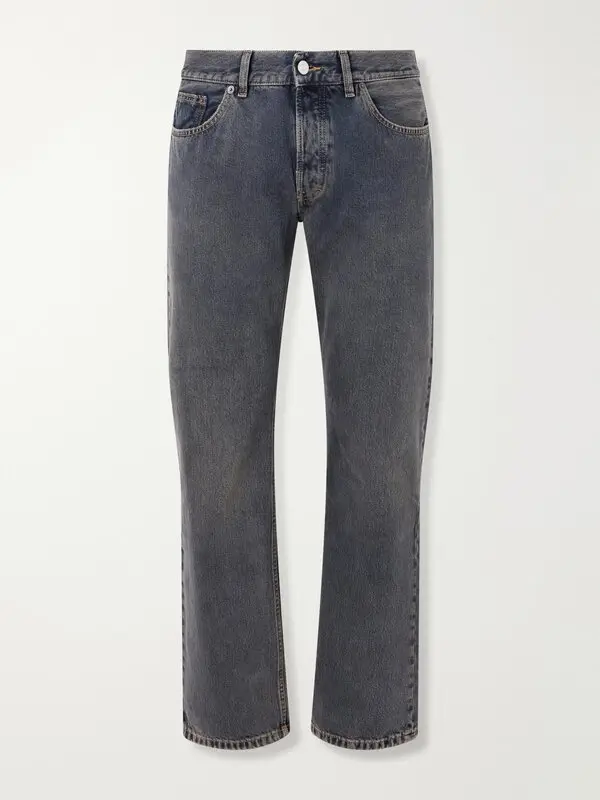 JEANERICA Arrow Straight-leg Jeans - Gray