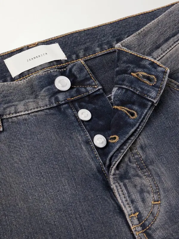 JEANERICA Arrow Straight-leg Jeans - Gray