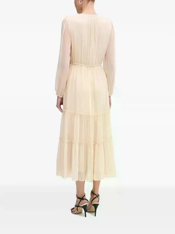 MORGAN Ruffled Tiered Midi Dress