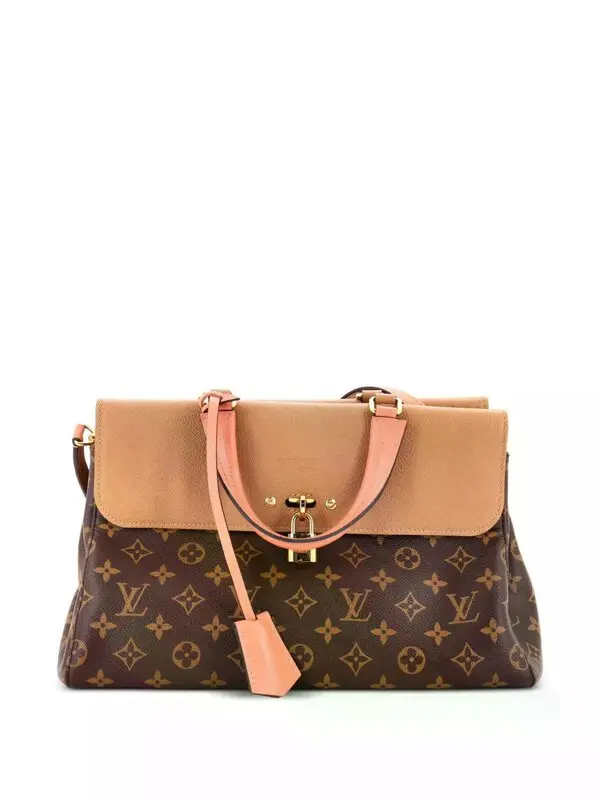 LOUIS VUITTON Venus Handbag Monogram Canvas And Leather Satchel - Neutrals