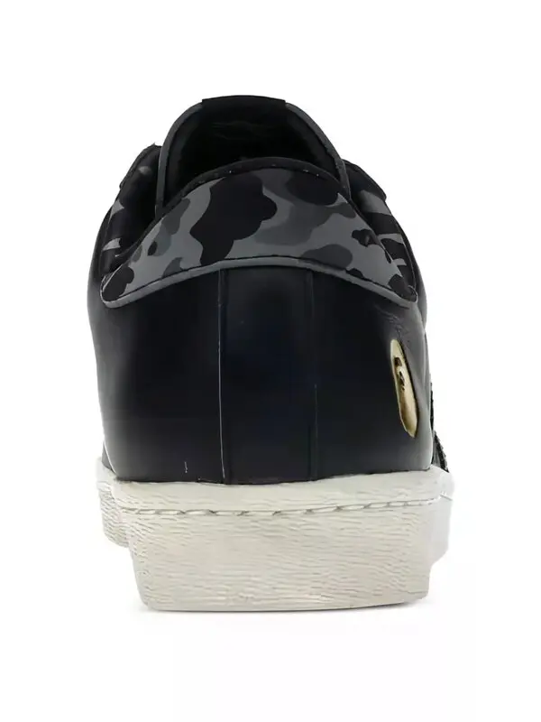 Adidas X Undefeated X Bape Superstar 80v Sneakers