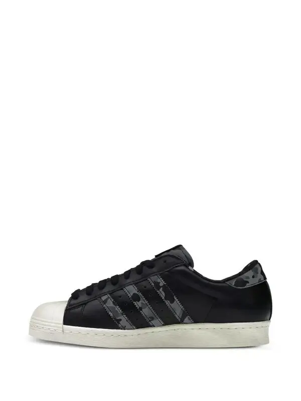 Adidas X Undefeated X Bape Superstar 80v Sneakers