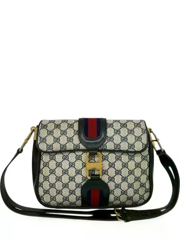 Gucci 20th Century Gg Supreme Web Crossbody Bag