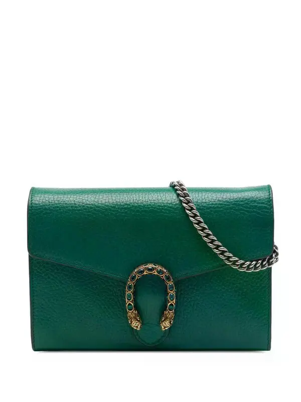 Gucci 2016-2026 Calfskin Dionysus Wallet On Chain Crossbody Bag