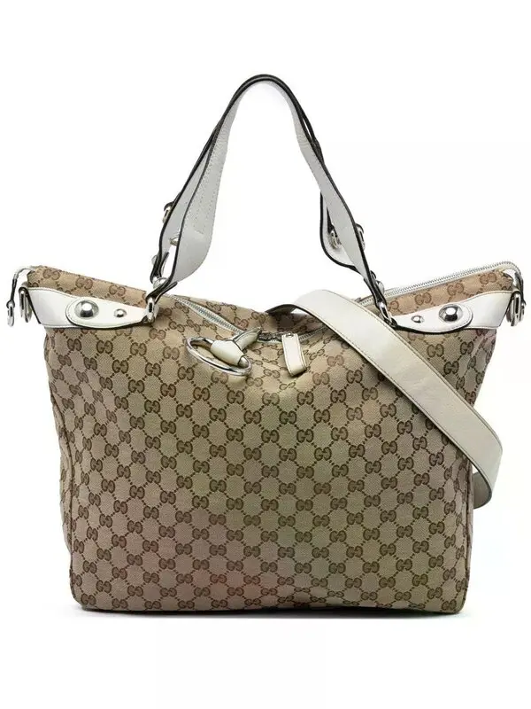 Gucci 2016-2026 Gg Canvas Icon Bit Satchel
