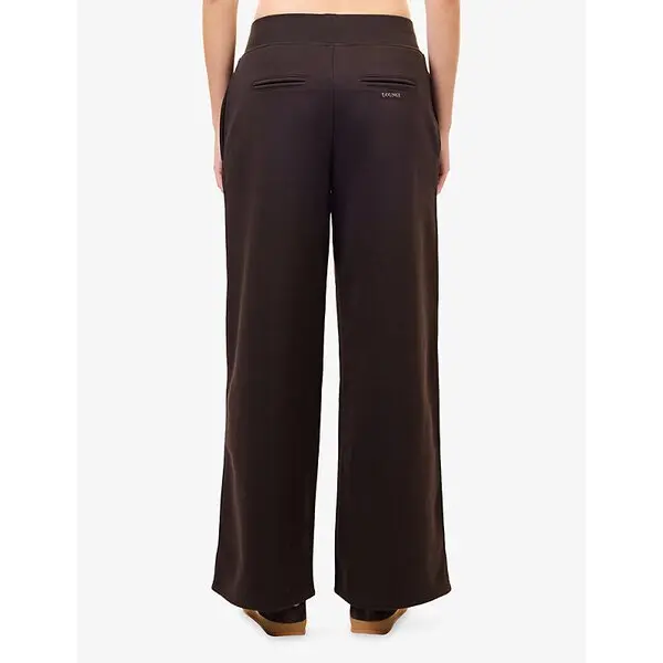 Lounge Straight-leg Cotton-blend Jogging Bottoms