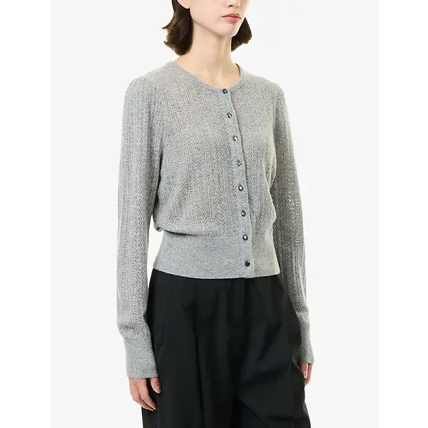 Paige Eudora Round-neck Cashmere Cardigan