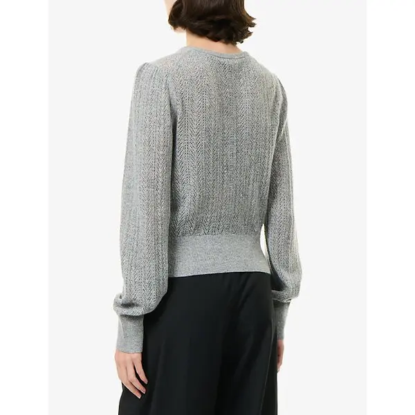Paige Eudora Round-neck Cashmere Cardigan