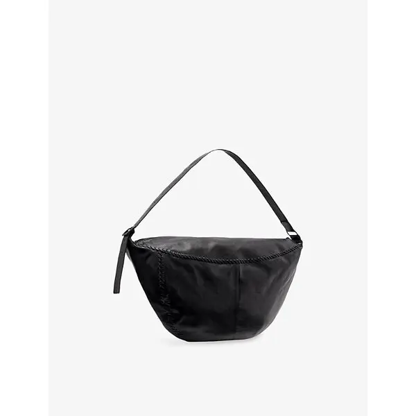 ALLSAINTS Esme Whipstitch Leather Shoulder Bag