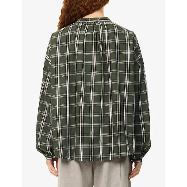 SKALL STUDIO Cilla Checked Cotton Shirt