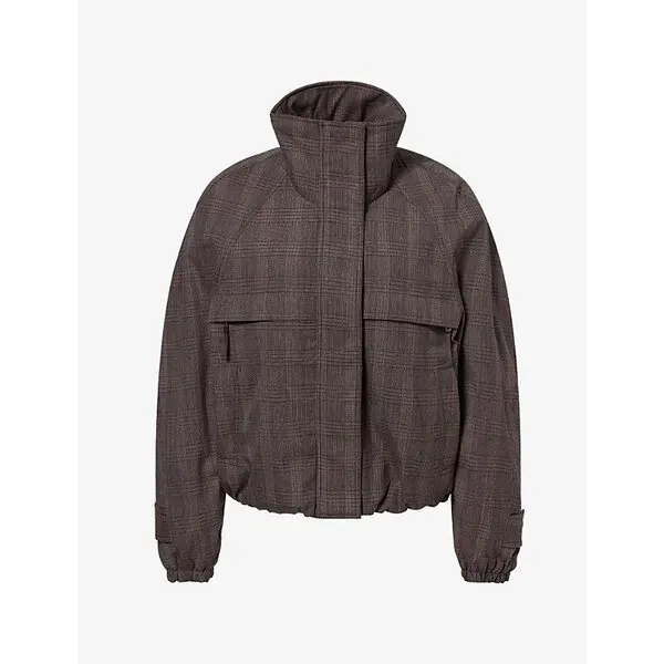 Acne Studios Odilla Checked Wool-blend Jacket