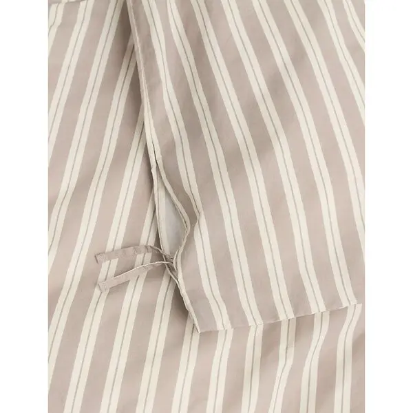 TEKLA Striped Cotton Duvet Cover