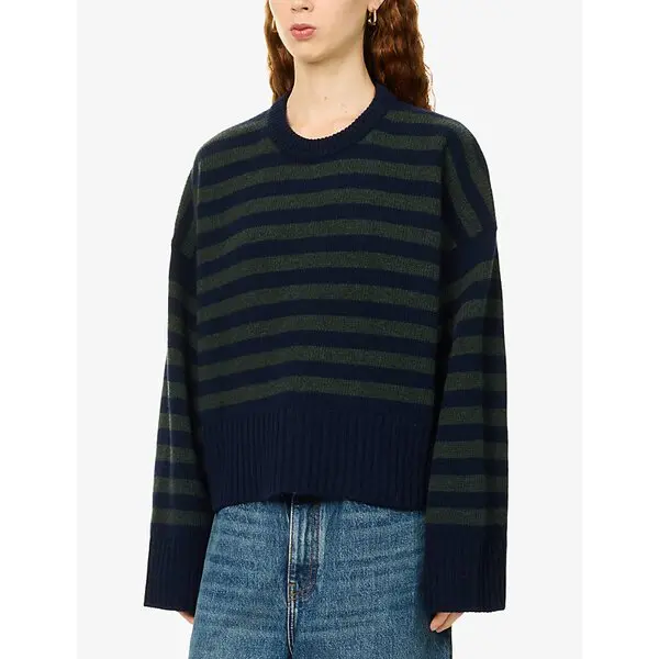 SKALL STUDIO Campa Striped Merino-wool Jumper