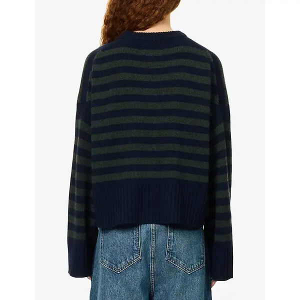 SKALL STUDIO Campa Striped Merino-wool Jumper