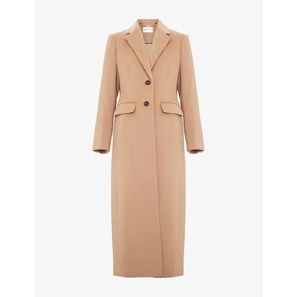 PHASE EIGHT Caroline Metallic Long-sleeve Woven Maxi Dress