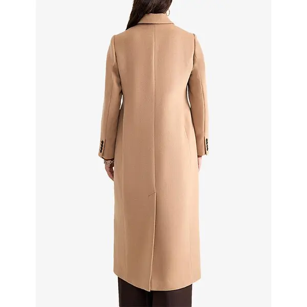 PHASE EIGHT Caroline Metallic Long-sleeve Woven Maxi Dress