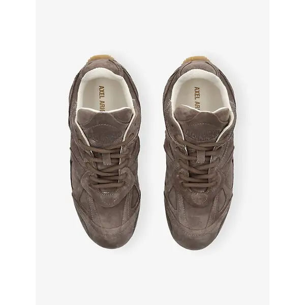 Axel Arigato Slow Runner Leather And Suede Trainers