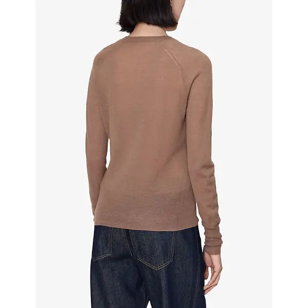 JOSEPH Reem Cashair Henley Cashmere Top