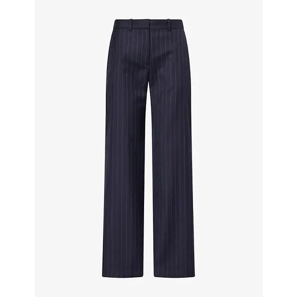 Acne Studios Pyxano Pinstripe Wool Trousers