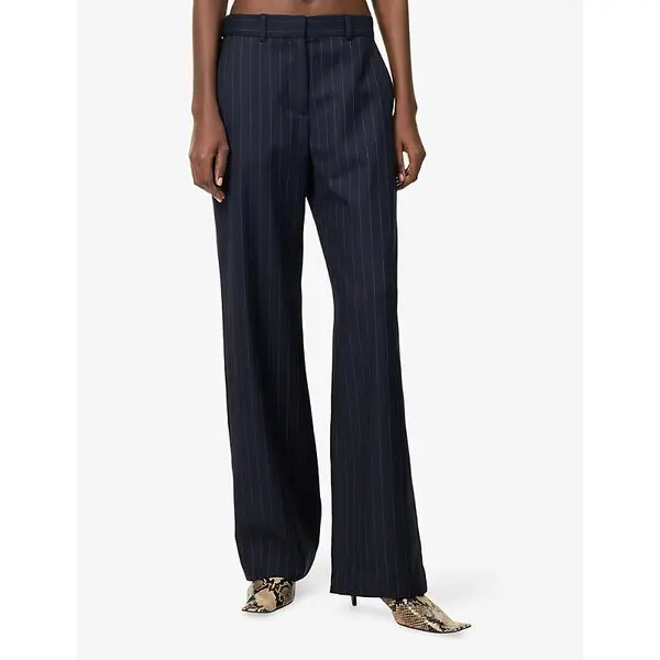 Acne Studios Pyxano Pinstripe Wool Trousers
