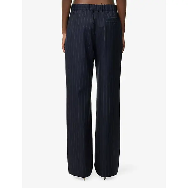 Acne Studios Pyxano Pinstripe Wool Trousers