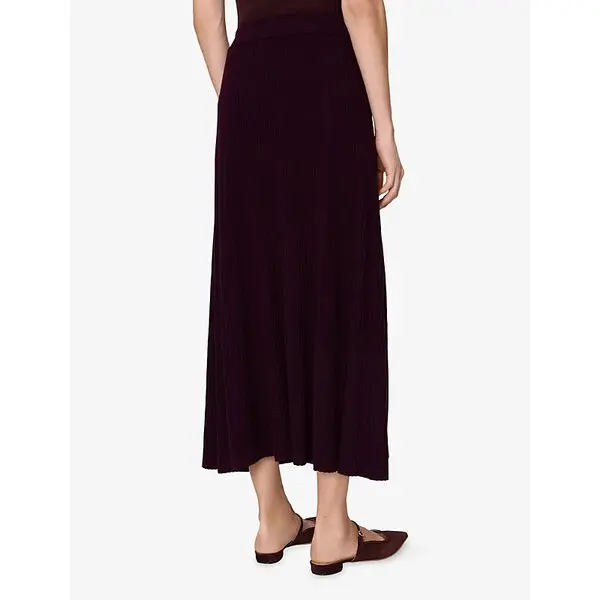 JOSEPH Helius Compact Milano Woven Skirt