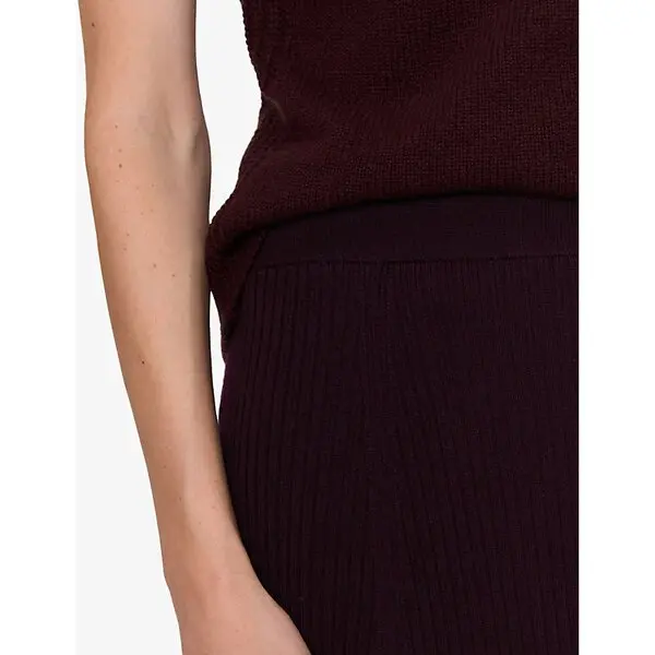 JOSEPH Helius Compact Milano Woven Skirt