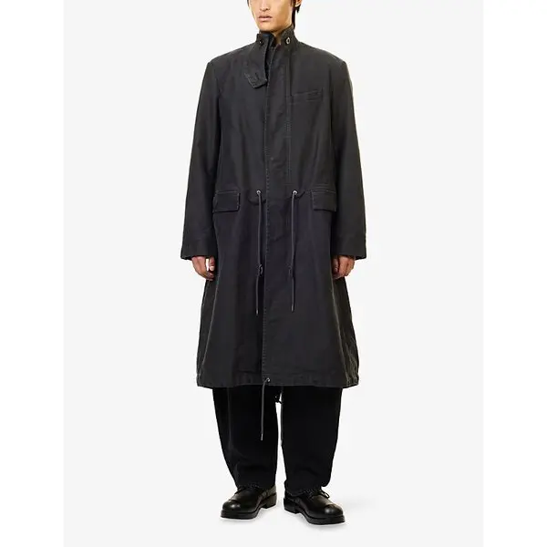 Sacai Flap-pocket Cotton Coat