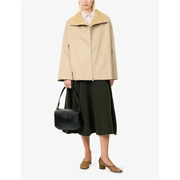 TOTEME Zipped Country Cotton Jacket - Fawn