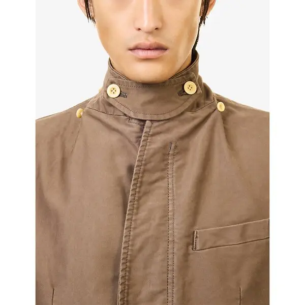 Sacai Flap-pocket Cotton Jacket