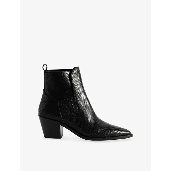 Zadig&Voltaire Tyler Leather Heeled Ankle Boots