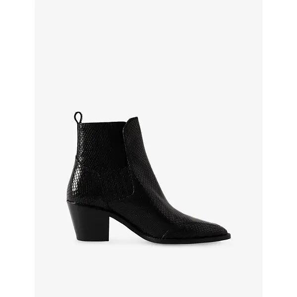 Zadig&Voltaire Tyler Leather Heeled Ankle Boots