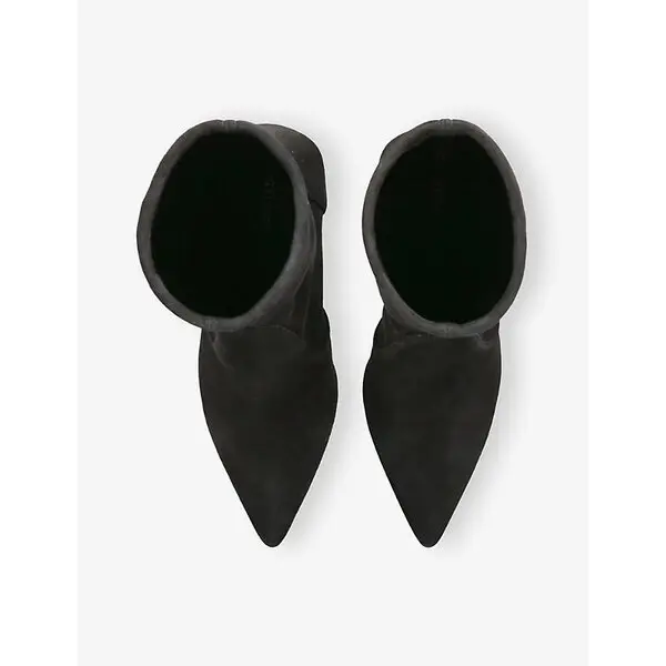 STUART WEITZMAN Vinnie 85 Suede Ankle Boots