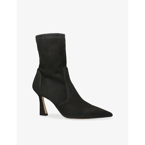 STUART WEITZMAN Vinnie 85 Suede Ankle Boots