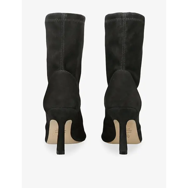STUART WEITZMAN Vinnie 85 Suede Ankle Boots