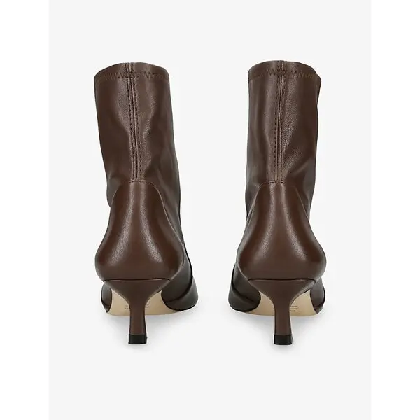 STUART WEITZMAN Vinnie 50 Leather Ankle Boots