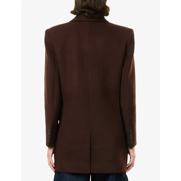 Paige Uma Double-breasted Wool-blend Coat